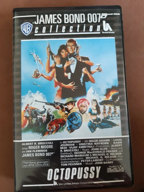 JAMES BOND 007 Octopussy VHS Roger Moore EUR 1,00 - PicClick DE